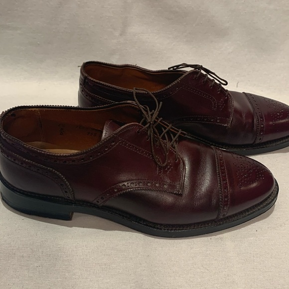Alden | Shoes | Alden 98 Balmoral Brogue Dress Shoe In Burgundy Sz 8 2 ...